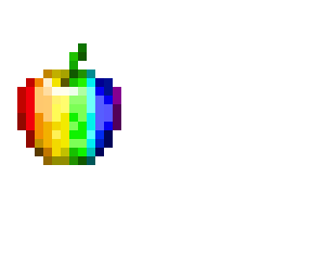 Rainbow Apple | Minecraft Skin