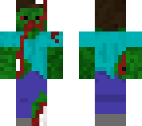 steve zombie gory | Minecraft Skin