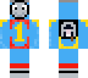 thomas the tank engine thomas | Minecraft Skins