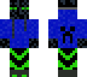 BLUE ENDERMAN | Minecraft Skin