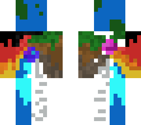 elements of nature | Minecraft Skin