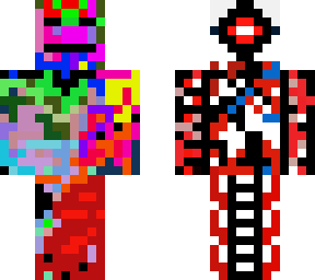 Glitched entity | Minecraft Skin