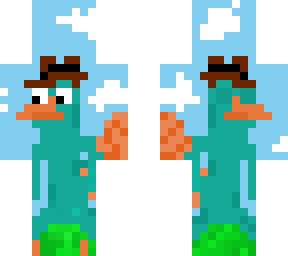 Perry the platypus | Minecraft Skin