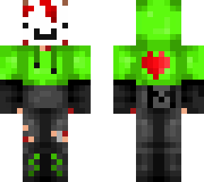 dream face mask green blood epic dream drim drm drem | Minecraft Skins