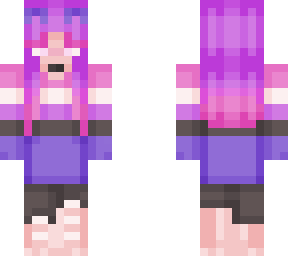 Gender fluid//gurl | Minecraft Skin
