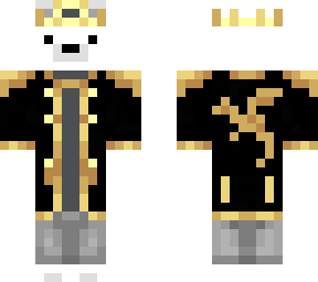 King Polar Bear | Minecraft Skin