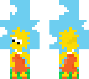 Lisa Simpson Minecraft Skins