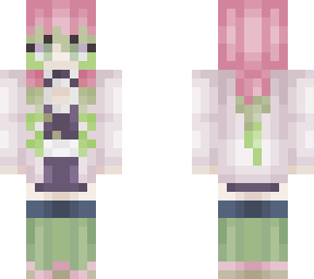 Mitsuri Kanroji(kny demon slayer) | Minecraft Skin