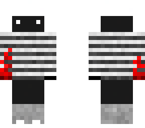 off white telly | Minecraft Skin