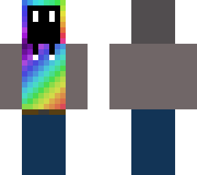 Rainbow Hoodie | Minecraft Skin