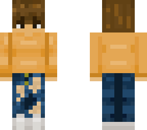 boy in ripped jeans | Minecraft Skins