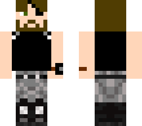 Snake Plissken modificated | Minecraft Skin