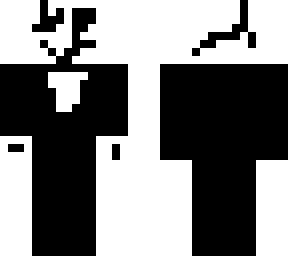 gaster undertale deltarune | Minecraft Skins