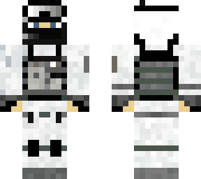 Winter camouflage soldier | Minecraft Skin