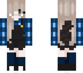 raccoon girl | Minecraft Skins