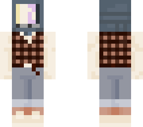 tv television head cute aesthetic | Minecraft Skins