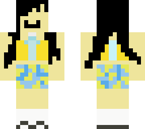 girl with short black hair | Minecraft Skins