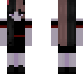 Black Wedding Dress | Minecraft Skin