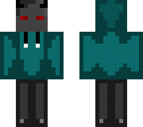Grey Demon | Minecraft Skin