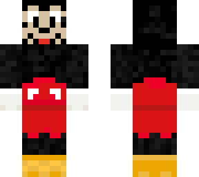 Mickey Mouse skin | Minecraft Skin
