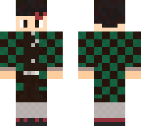 tanjiro skin | Minecraft Skins