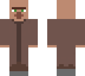 villager with bare-bones texture | Minecraft Skin
