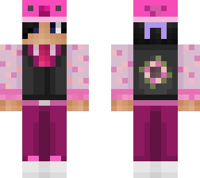 xNestorio MCC Rising Skin (With Ribbon) | Minecraft Skin