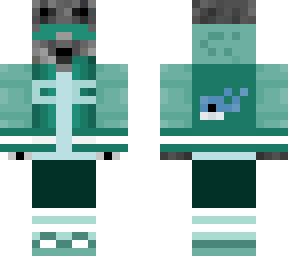 yellowool - Cyan Coyotes | Minecraft Skin