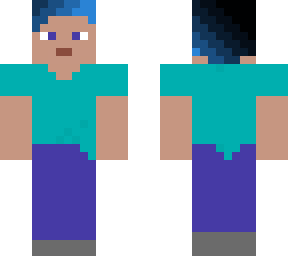 Blue Steve | Minecraft Skins