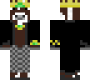 King Cow Minecraft Skins
