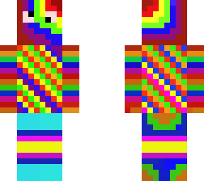 derpy rainbow | Minecraft Skin