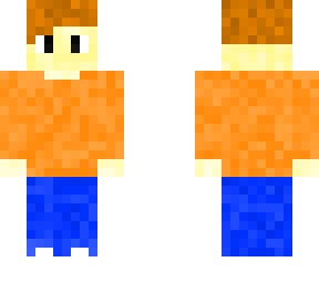 orange boy | Minecraft Skin