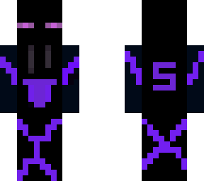 ender man cool | Minecraft Skin