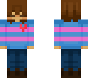 x frisk | Minecraft Skins