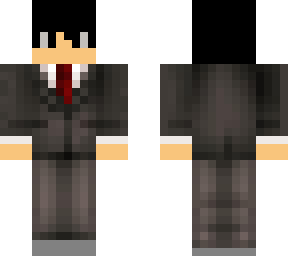 lum1nixus in a suit | Minecraft Skin