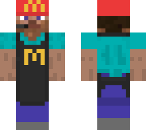 McDonald Worker Steve | Minecraft Skin