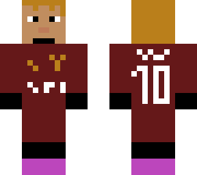 Raphinha football player Leeds United away kit | Minecraft Skin