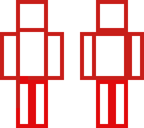 red outline | Minecraft Skin