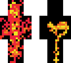 Skin for the dragon contest fire dragon | Minecraft Skin