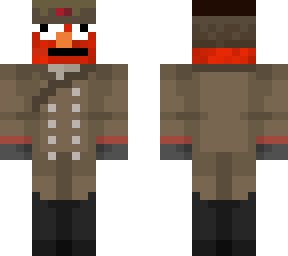 Soviet Elmo | Minecraft Skin