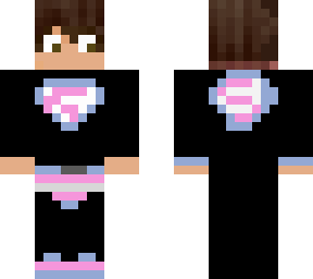trans superboy | Minecraft Skin