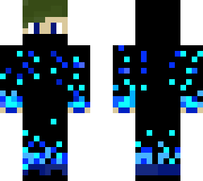 blue Fire | Minecraft Skin