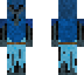 blue skeleton | Minecraft Skins