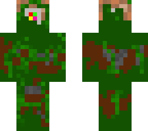 Jungle Command block | Minecraft Skin