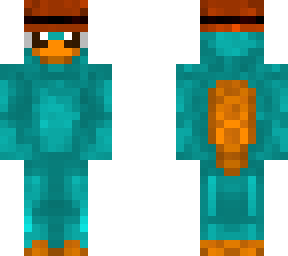 Perry The Platypus | Minecraft Skin