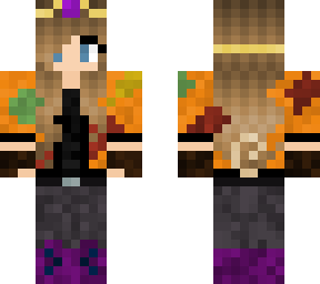 Queen WerePug - Fall Edition | Minecraft Skin