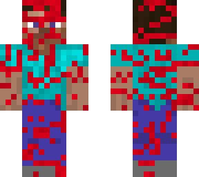 blood Steve | Minecraft Skin