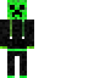 Creeper Skin With Jacket and Pant | Minecraft Skin