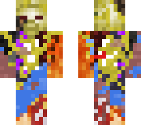 Nether Waste Steve / separate biome | Minecraft Skin