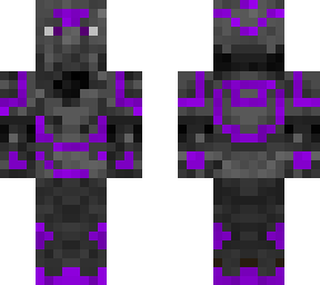 Netherite in netherite armor | Minecraft Skin